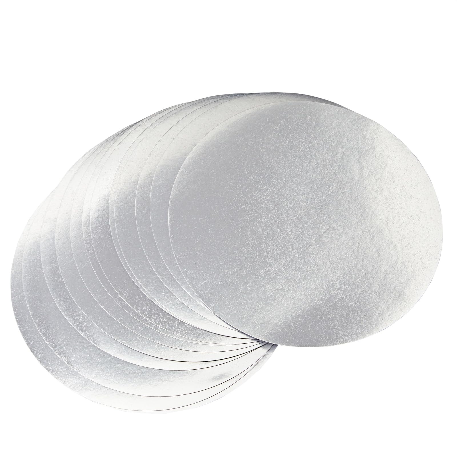 25 Pack 9 Inch Round Aluminum Pans with Lids, Disposable Foil Pie Tins for Baking, Roasting, Broiling, Cooking