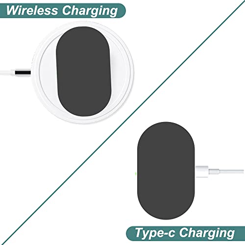 Charging Case for Galaxy Buds/Buds+, Replacement Charger Dock Station for Samsung Galaxy Buds SM-R170 & Buds+ SM-R175 (Black)