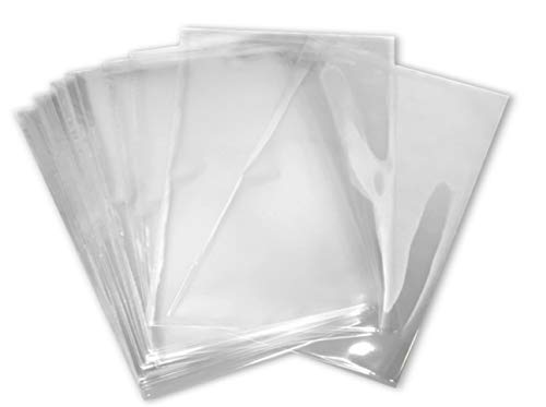 7x10 inch Odorless, Clear, 100 Guage, PVC Heat Shrink Wrap Bags for Gifts, Packagaing, Homemade DIY Projects, Bath Bombs, Soaps, and Other Merchandise (100 Pack) | MagicWater Supply