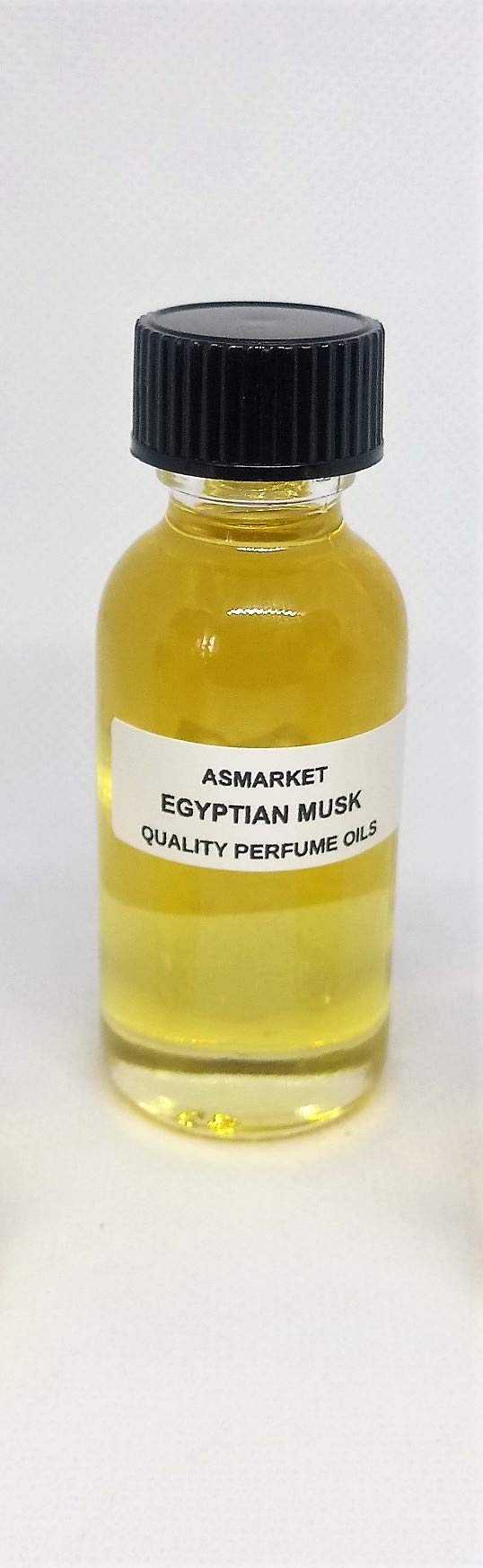 ASMARKET Egyptian Musk Unisex Thick Golden Hypoallergenic Perfume Body Oil (1 fl oz)_Clean Romantic Musk Scent