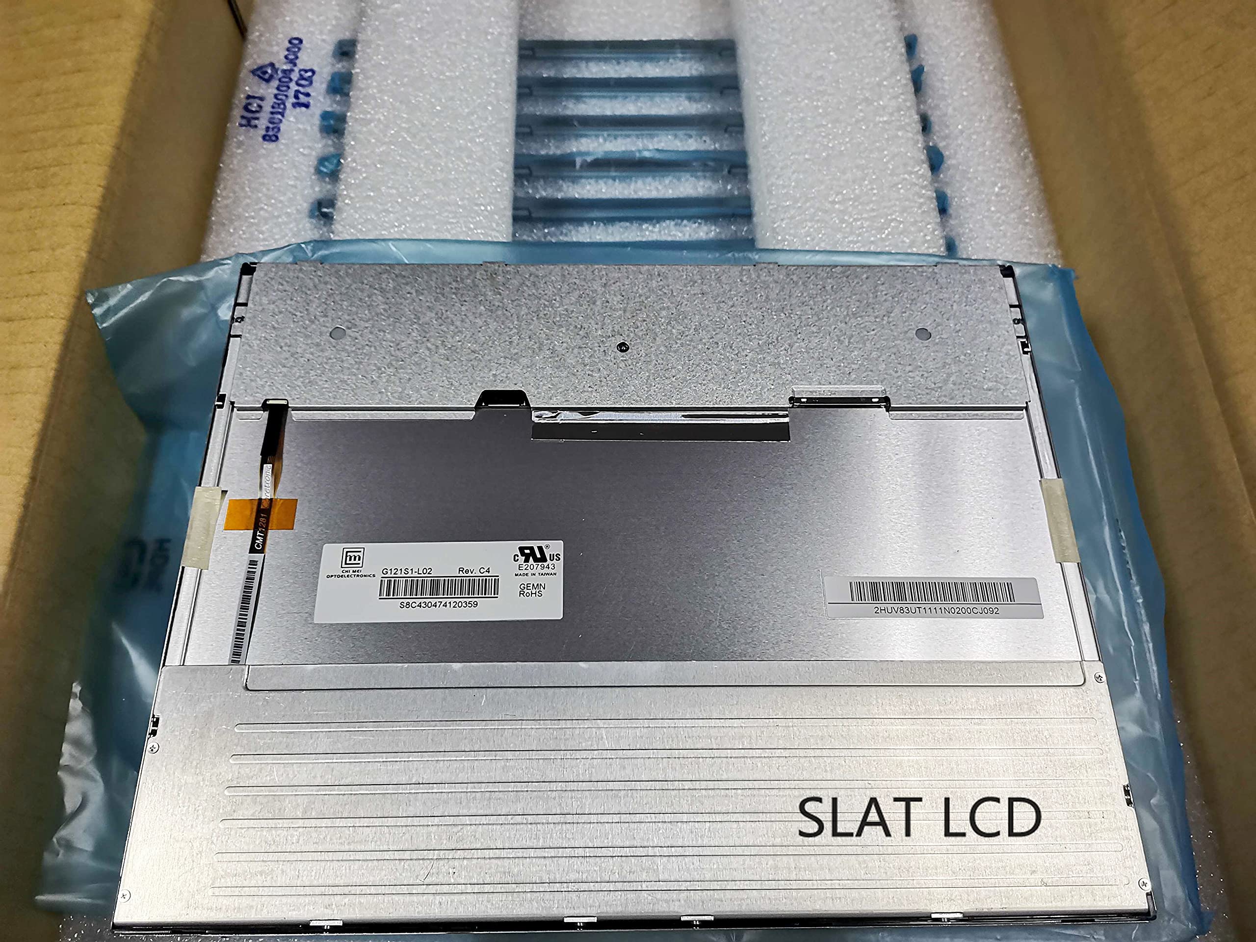 Innolux 12.1 Inch LCD Display G121S1-L02 with Full kit of Driver Board