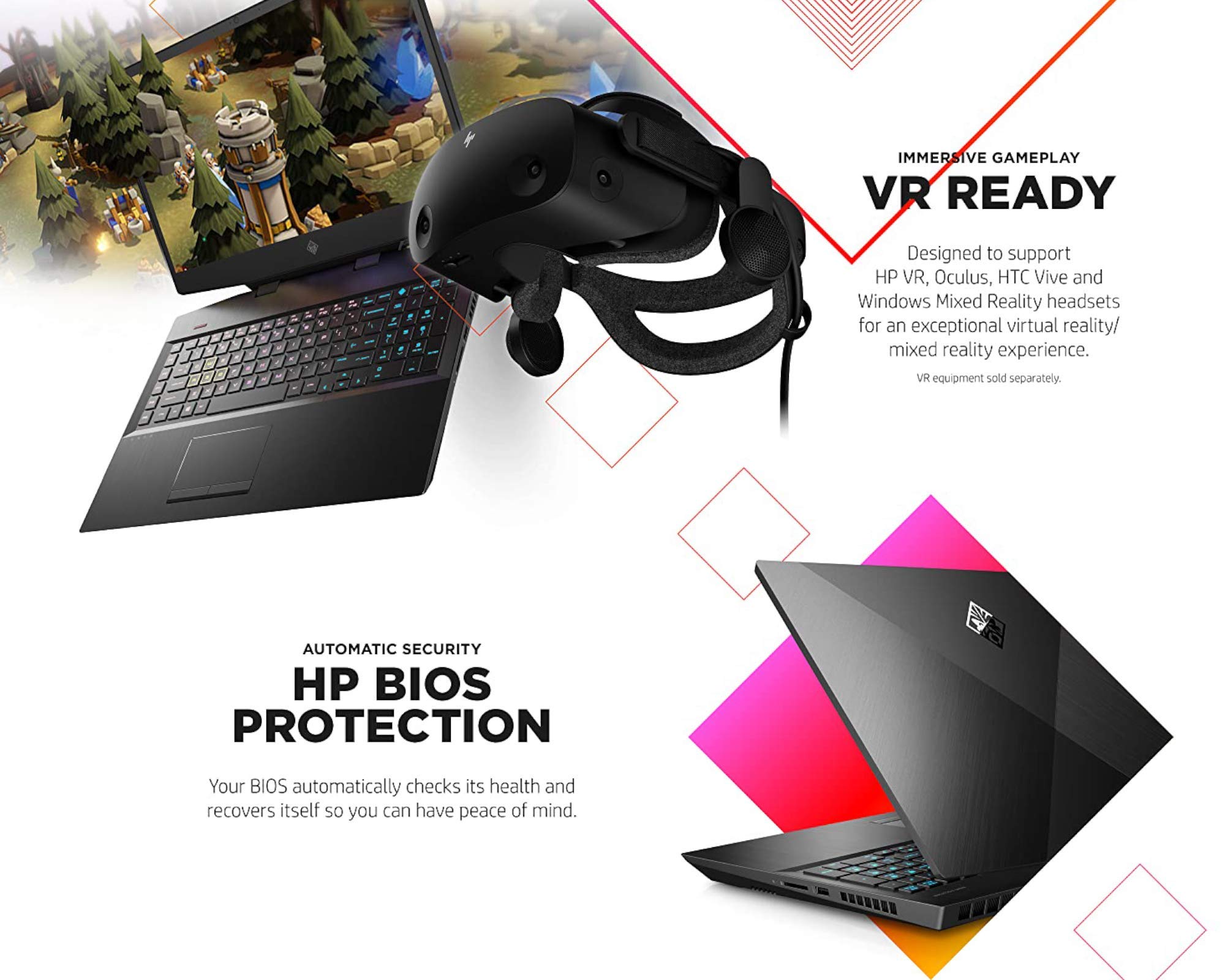 HP OMEN 17 Premium Gaming Laptop PC, 17.3 FHD 144Hz IPS Display, Intel Core i7-10750H, RTX 2070 8GB, 32GB DDR4 RAM, 1TB SSD + 1TB HDD, Webcam, RGB Backlit Keyboard, WiFi 6, Win 10 Home, Black