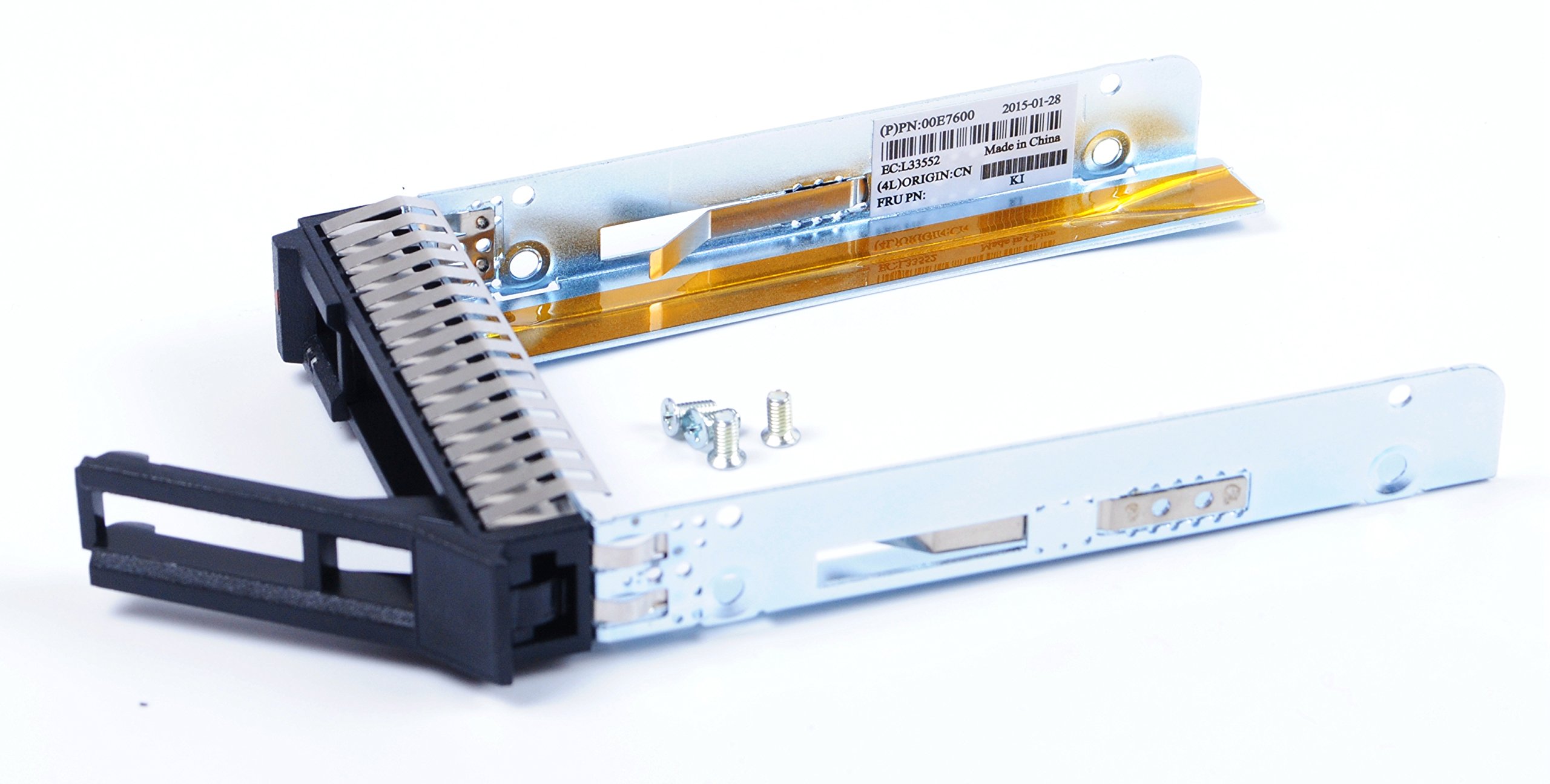2.5" SAS SATA HDD Hard Disk Drive Caddy Tray Sled P/N 00E7600 L38552 with X3250 X3550 X3650 M5 X3850 X3950 X6 M6 Series