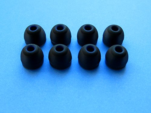 8pcs Medium (M) Comfort Stay (B) Replacement Set Earbuds Eartips Compatible with Jaybird X4, X3, Freedom F5 and Jaybird Run Wireless in Ear Earphones Headphones
