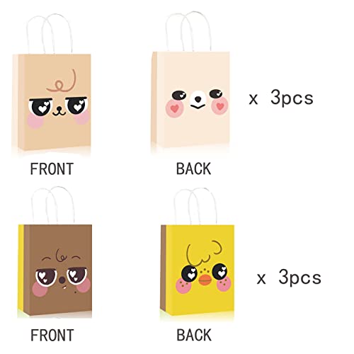 12Pcs Anime Cosplay Party Bag,Cute Anime Party Decorations Supplies Gift for Anime Fans