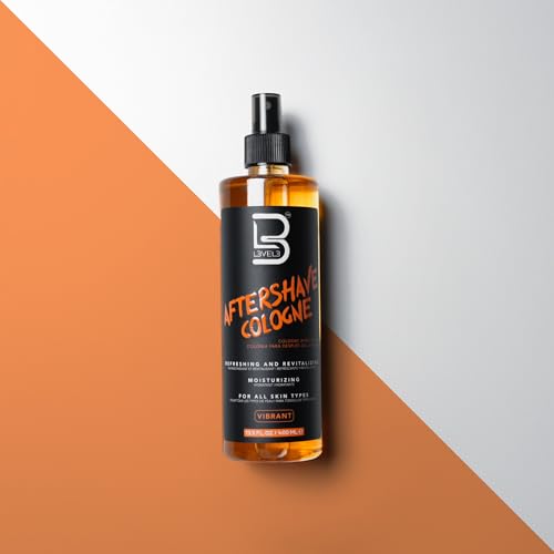 L3 Level 3 After Shave Spray Cologne - Softens Skin - Refreshes and Relieves Face and Skin - Moisturizing Formula Level Three After Shaving
