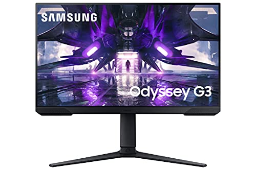SAMSUNG 27” Odyssey G30A Gaming Computer Monitor, FHD LED Display, 144Hz, 1ms, FreeSync Premium, Adjustable, Borderless Design (LS27AG302NNXZA), Black