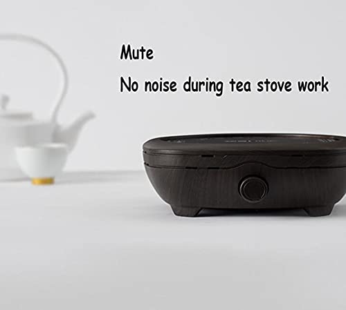 Commercial Hot Pot Induction Cooker Mini Electric Pottery Stove Tea Stove Kettle Brewing Black Tea Pu'er Coffee Health Pot Induction Stove Small Hot Pot 2 Level Touch Black Microcrystalline Panel Hot