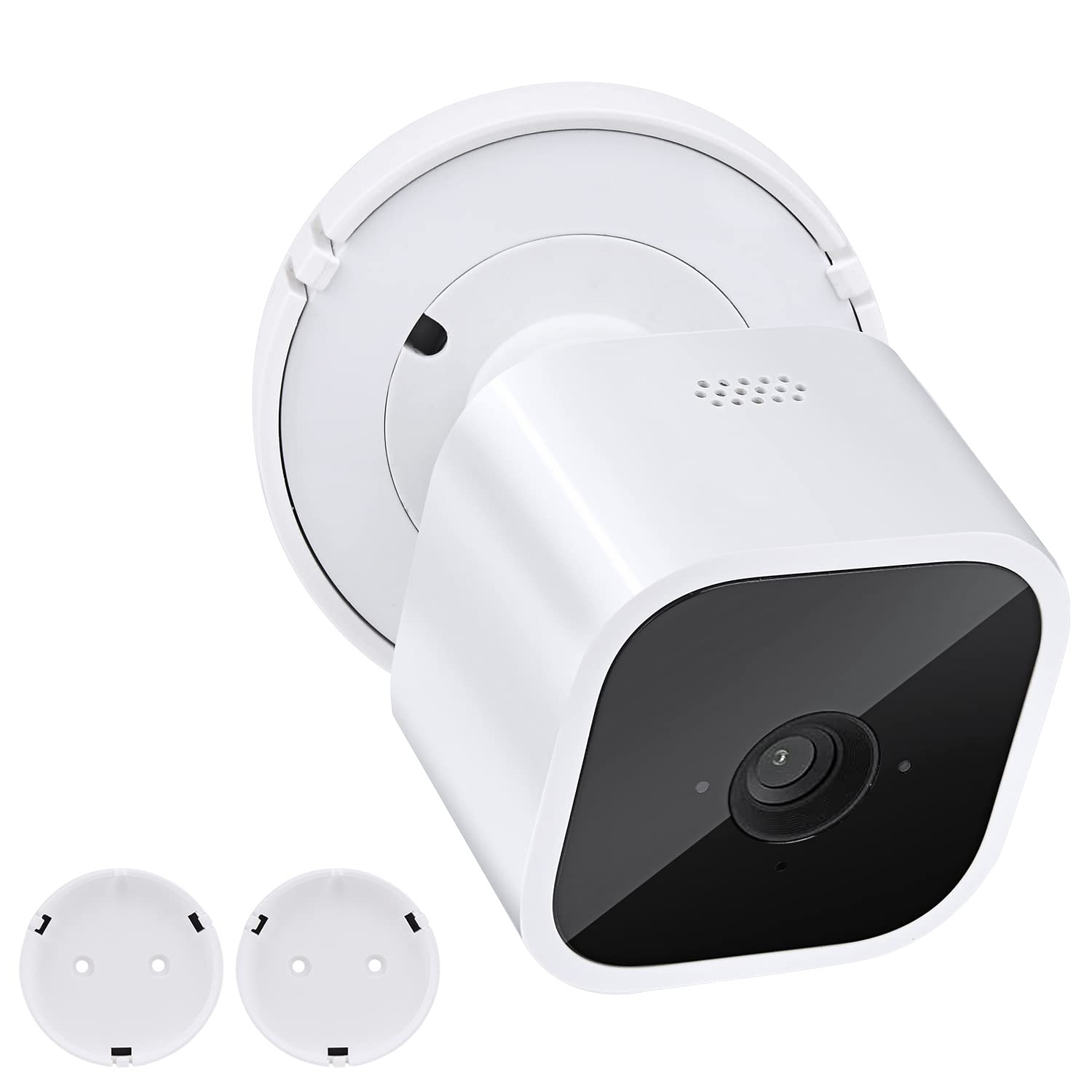 2 Pack Adhesive Wall Mount Bracket for Blink Mini Camera, Strong Adhesive Mount Holder Stand for Blink Mini Indoor Camera, Easy Installation with No Drilling