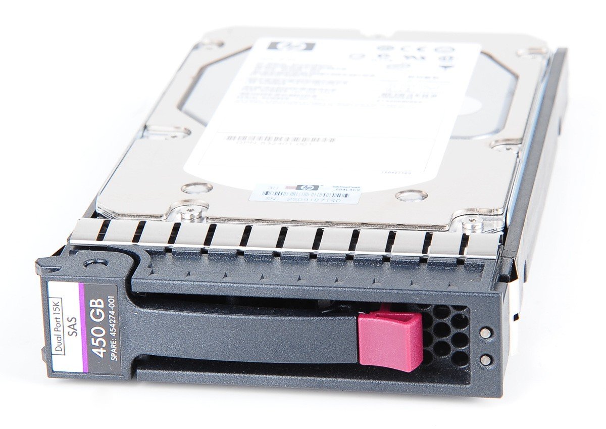 454274-001 HPE 450GB 15K DP LFF SAS Hard Drive