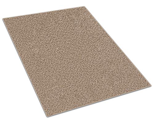 3'x5' - Speckled Stone ECONOMICAL Solutions Collection | Custom Carpet Area Rugs & Runners - 25 Oz. Soft Textured 100% PureColor BCF Polyester. FHA Approved-CRI Green Label-Made in U.S.A.
