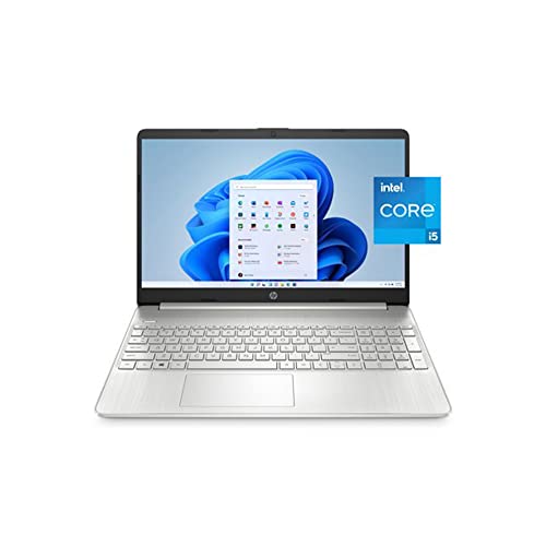 HP 2022 15.6" FHD Touchscreen Laptop, Intel Core i5-1135G7 Processor, 16GB DDR4 RAM, 1TB SSD, Intel Iris Xe Graphics, HD Webcam, HD Audio, HDMI, Win 11, Silver, 32GB SnowBell USB Card