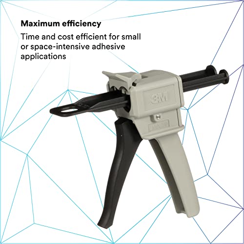 3M 08190 Performance Manual Applicator for 200 ml Cartridges, Black/Gray Color, Steady Application