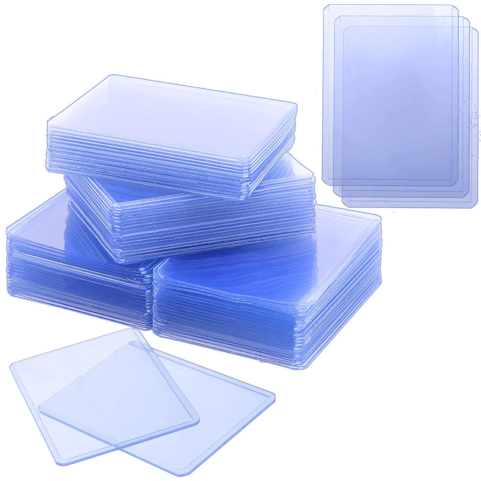200 Pcs 3 x 4" Top Loader Card Sleeves Trading Card Topload Holder Clear Protective Sleeves Holder for Baseball Card, Sports Cards, Trading Card