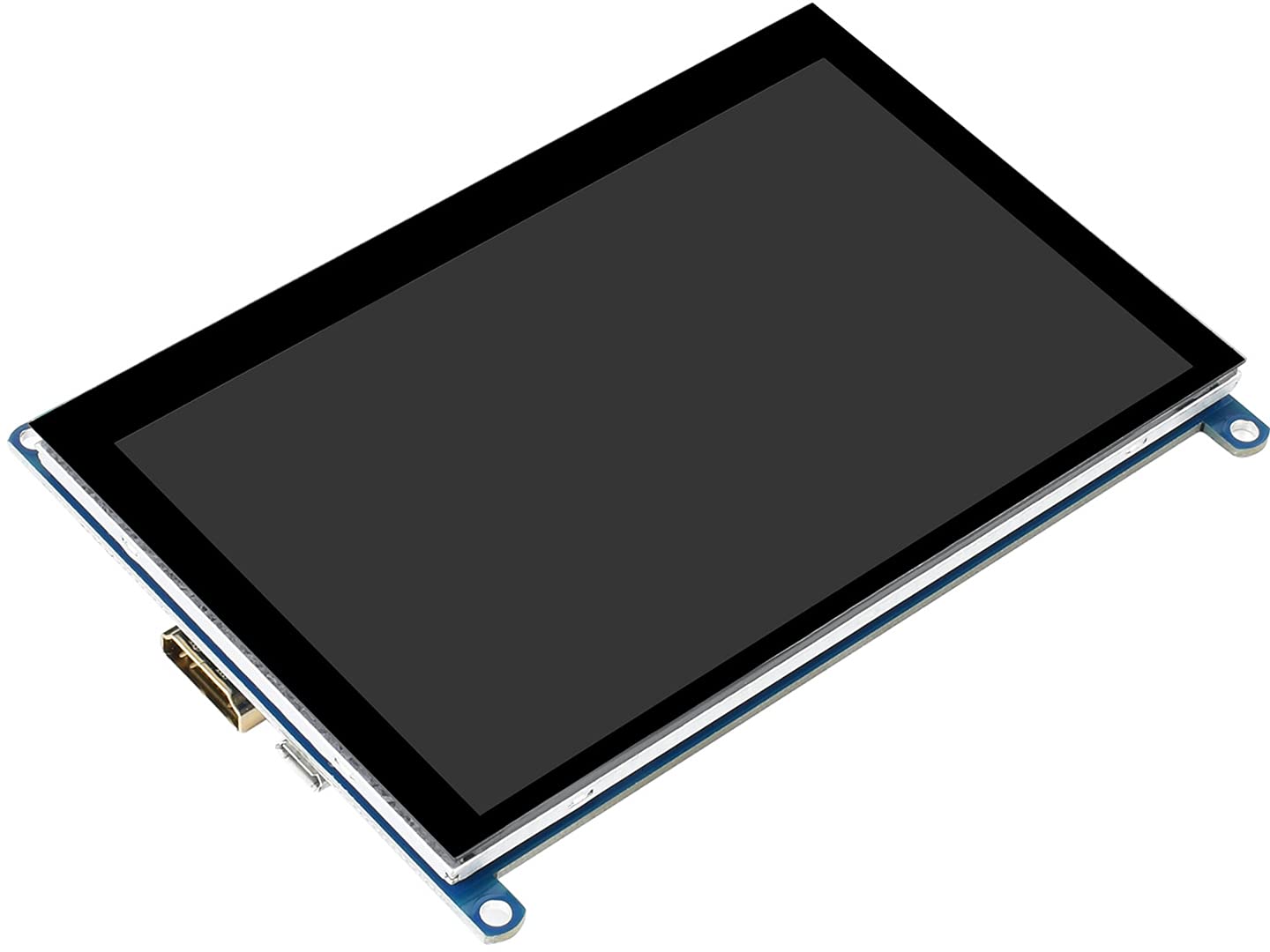 Bicool 5inch HDMI LCD Rev 4, 800x480 Capacitive Touchscreen Monitor TFT Display for All Raspberry Pi 4B/3B+/3B/Zero/Zero W/WH, Support Windows 10/8.1/8 / 7,5-Points Touch Driver Free Toughened Glass