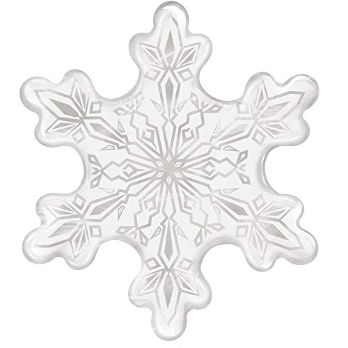 Besttt-Seller 2 pcs--38 Inch Clear Snowflake balloon Foil balloon Winter Party Balloon