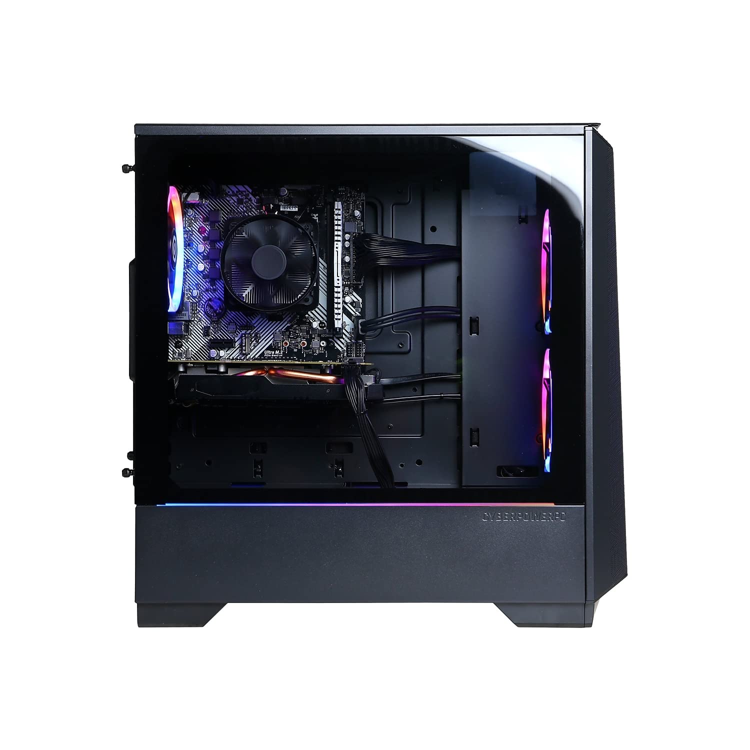 CyberpowerPC Gamer Xtreme PC, Intel Core i3-10100F 3.6GHz, 8GB DDR4, GeForce GT 1030 2GB, 240GB SSD, 1TB HDD, WiFi Ready & Win 10 Home (GXi1340)