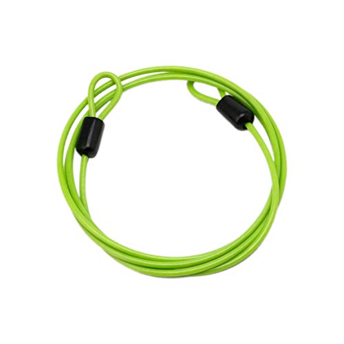 100cm Multifunction High Strength Bicycle Luggage Lock Steel Wire Line Rope,Perfect Bike Accessories Black