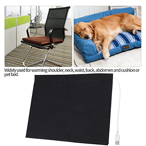 5V USB Electric Cloth Heater Pad Heating Element for Clothes Seat Pet Warmer 35℃-50℃ Mat Pain Relief Therapy