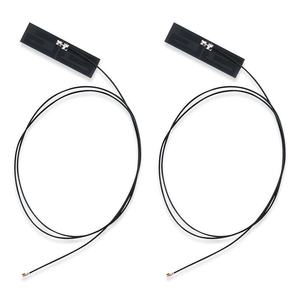 A Pair of 60cm/2ft MHF4 IPEX4 2.4/5g WiFi NGFF M.2 Antennas use for AC 7260 7265 8260 Ngff Card