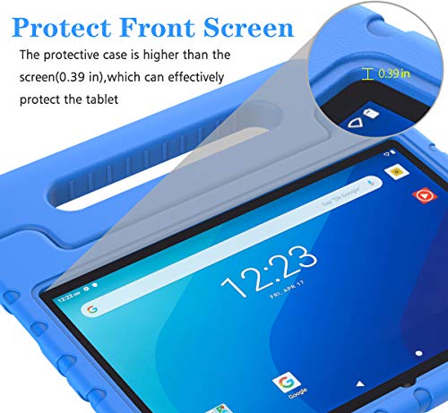 BMOUO Kids Case for Onn 10.1 Pro Tablet 2020 (Model:100003562),Shockproof Light Weight Convertible Handle Stand Kids Case for Onn 10.1 inch Pro Android Tablet 2020 (JUST for Onn 10.1 PRO),Blue