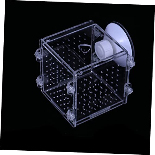 2 Pcs Baby Fish Incubator Fish Acrylic Incubator Aquatic Pet Supplies Fish Hatchery Cage Fish Tank Tool