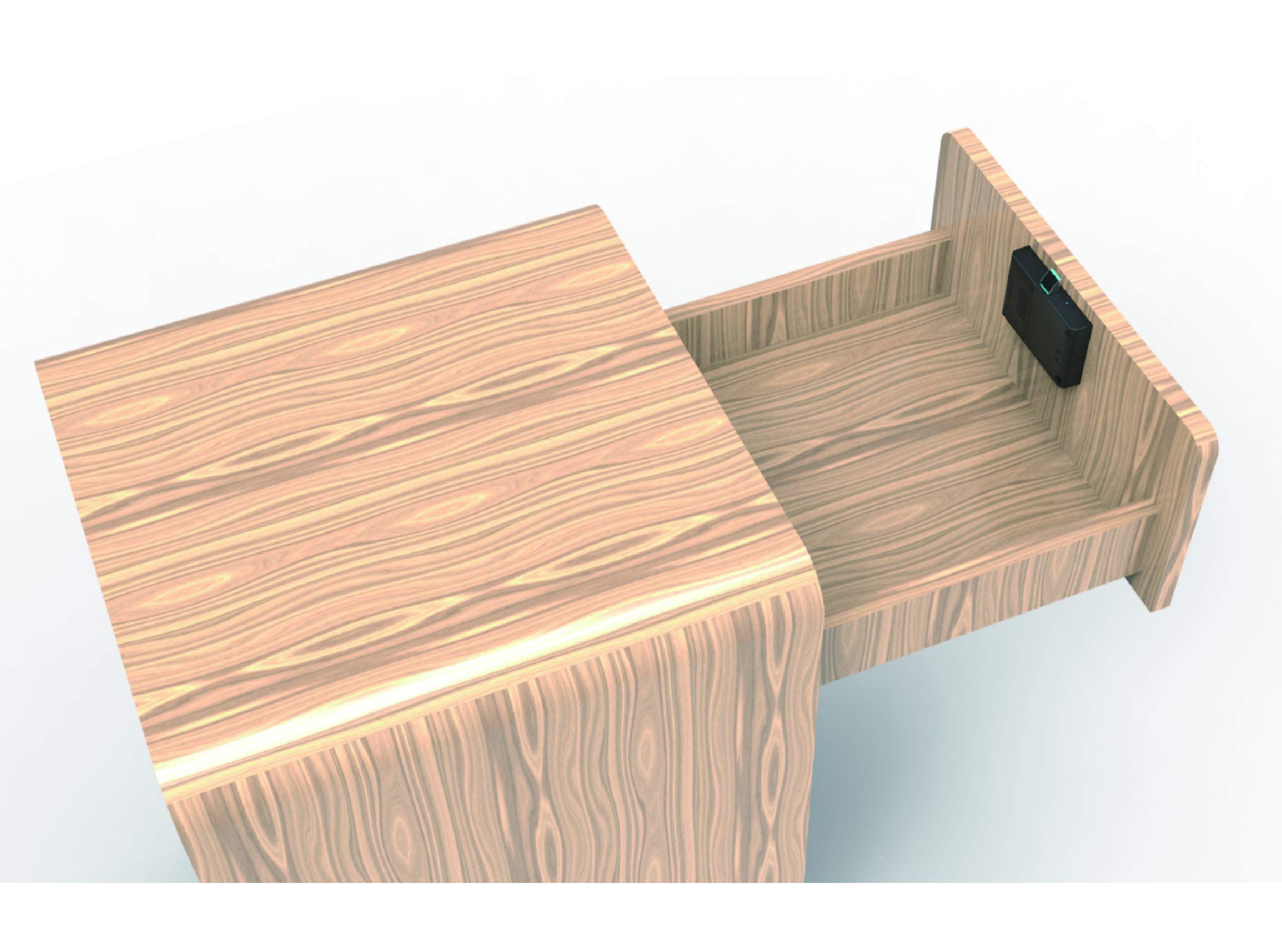 Armstrong RFID Lock, Hidden Lock Plunger Style