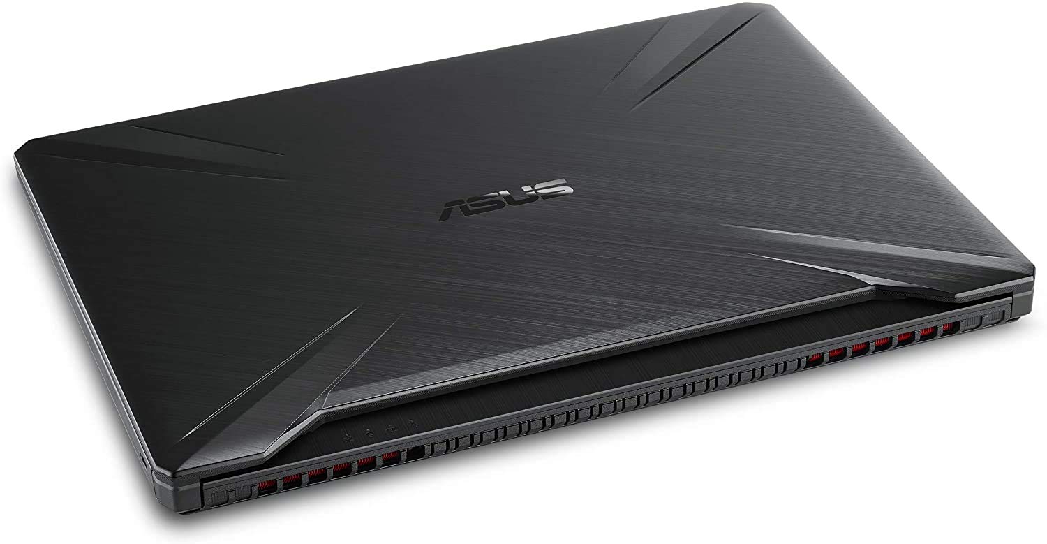 ASUS TUF Gaming Laptop, 15.6” IPS Full HD, AMD Quad-Core Ryzen 5 3550H, 16GB DDR4 Memory, 256GB SSD, Nvidia GeForce GTX 1650, RGB Backlit Keyboard, Webcam, BT, Windows 10 + CUE Accessories