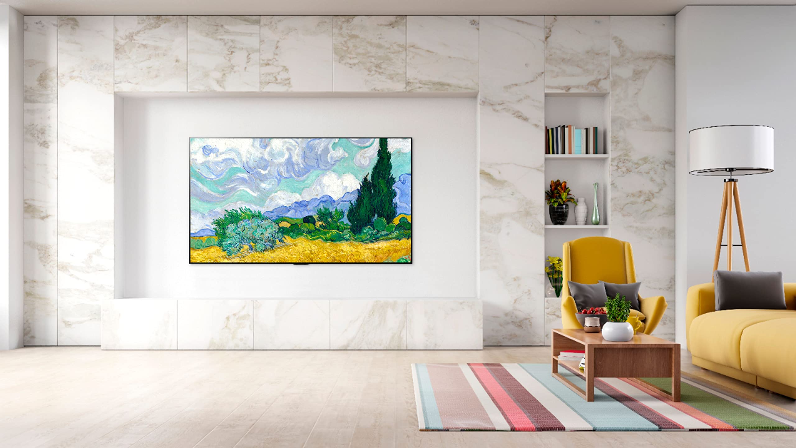 LG OLED77G1PUA G1 77 inch Class with Gallery Design 4K Smart OLED evo TV w/AI ThinQ Bundle w/ 1 Free Additional Year Extended Warranty Authorized Dealer