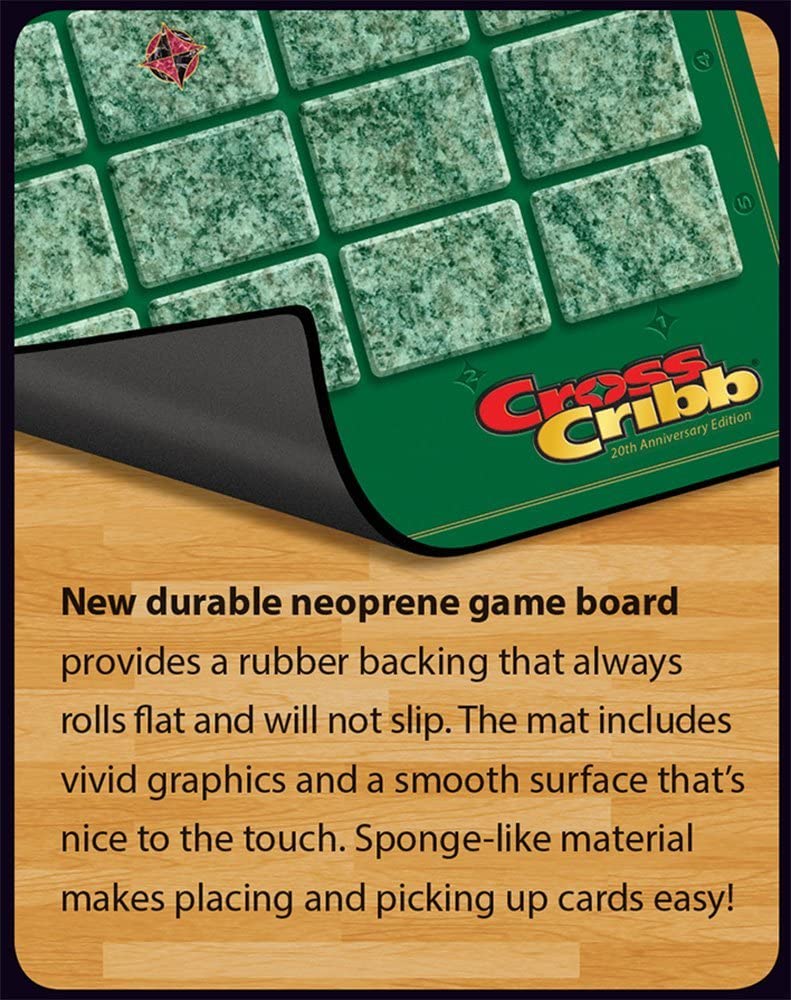20th Anniversary CrossCribb® | A Twist on Cribbage | Strategy Family Board Game