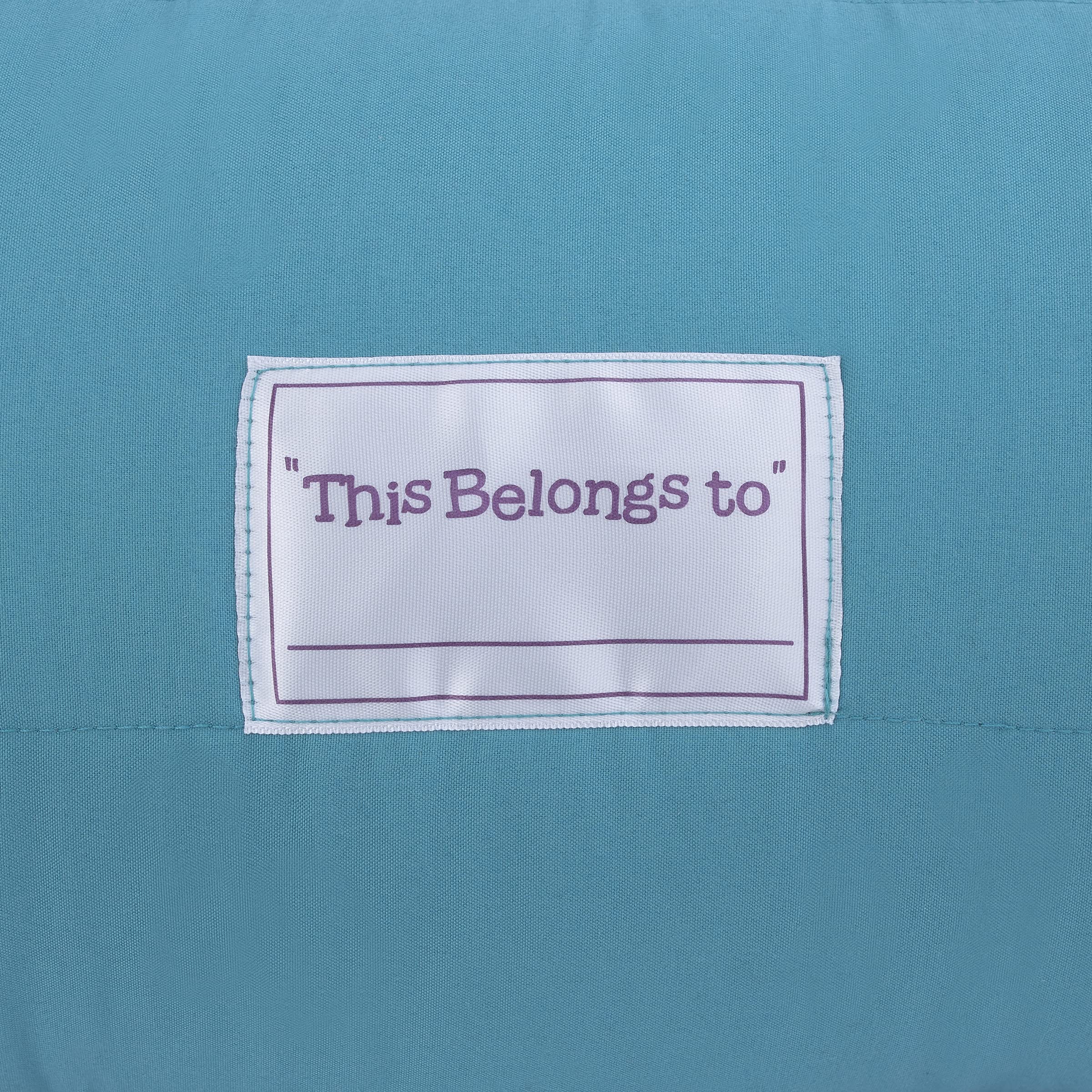 Disney Moana Feel The Waves Aqua, Coral and Violet with Pua Pig and Tropical Flowers Toddler Nap Mat