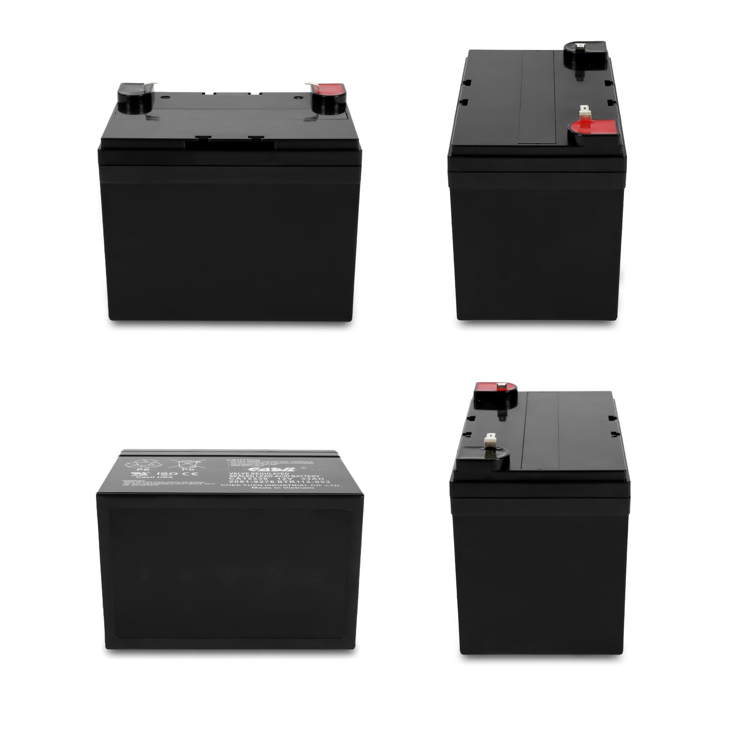 12V 33Ah F2 Terminal Replacement Battery Compatible with 2081-9276 Simplex Grinnell Fire Alarm Control Panel