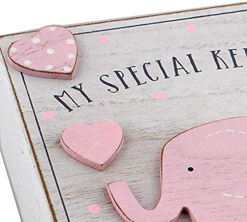 Oaktree Gifts Baby Girl Wooden Memories Keepsake Box Vintage Style …