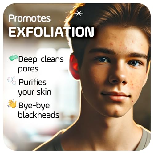 Asepxia with Activated Charcoal Purifying Effect Acne Treatment Bar Soap with Salicylic Acid, 4 Ounce