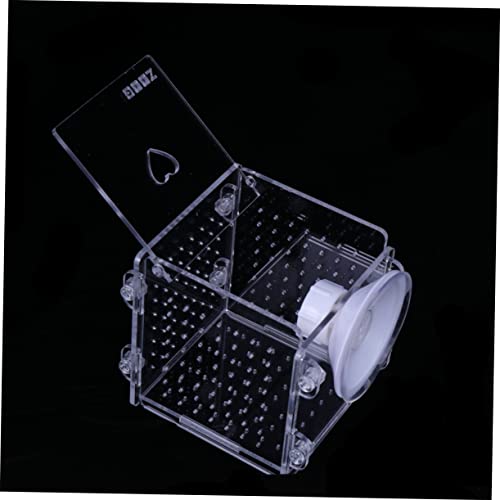 2 Pcs Baby Fish Incubator Fish Acrylic Incubator Aquatic Pet Supplies Fish Hatchery Cage Fish Tank Tool