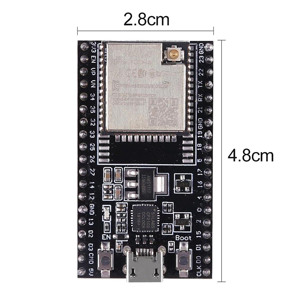Rakstore ESP32-DevKitC Development Board WROOM-32U ESP32-WROOM-32U Module