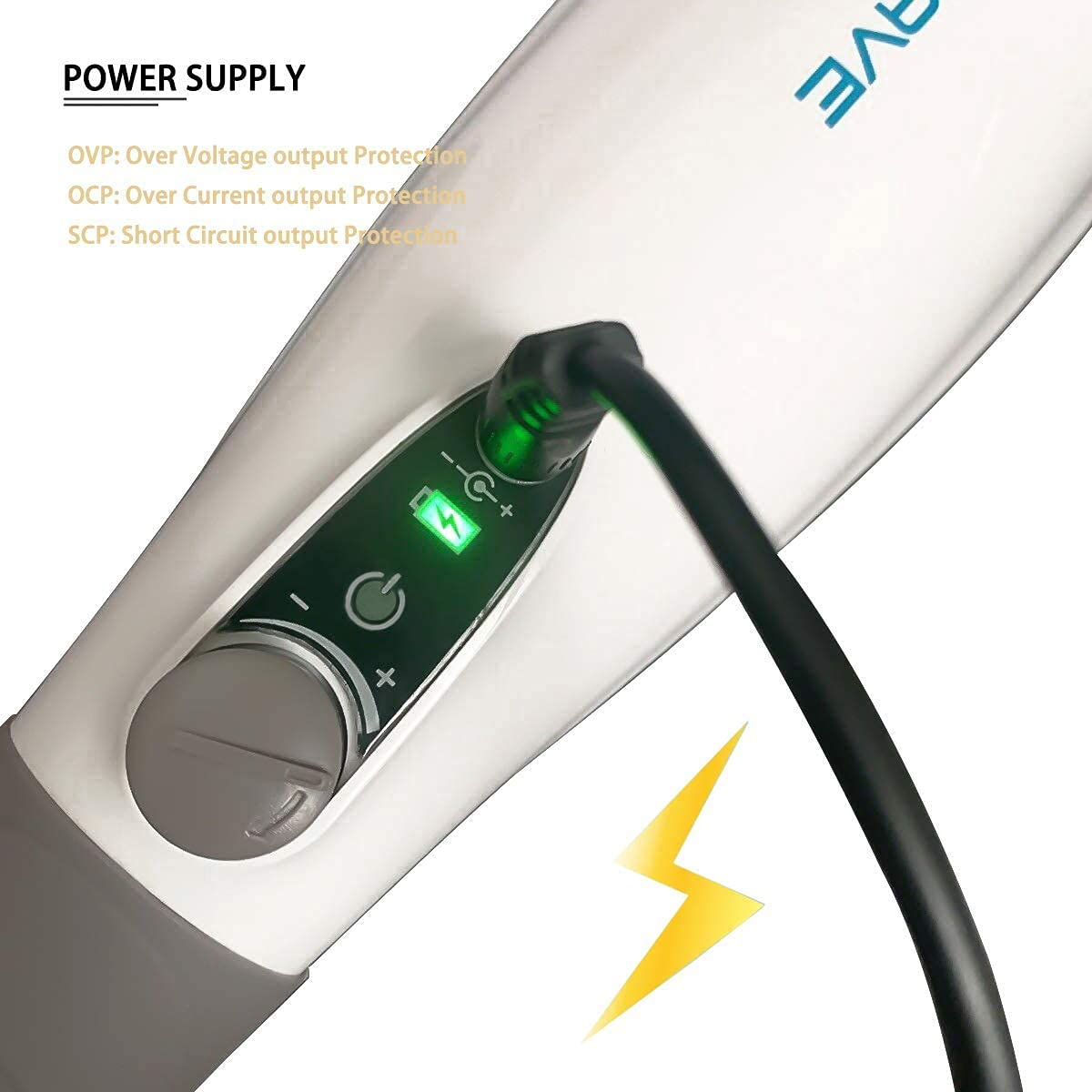 8.5V AC/DC Power Supply Adapter Charger Compatible with for Pure-Wave by PADO CM-05 Series Cordless Percussion Dual Motor Therapy Massager