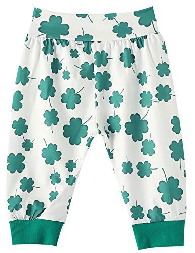 Aslaylme Baby Boy Girls St. Patrick's Day Outfit Newborn Saint Patrick's Day Clothes First St. Patrick's Day Bodysuit (Green, 3-6 Months)