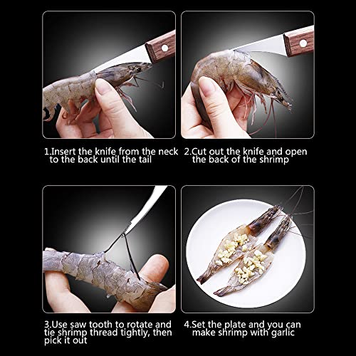 32 PCS Seafood Tools Include Crab Crackers, Seafood Scissors,Oyster Knife, Shrimp Deveiner Tool,Lobster Sheller, Crab Hammer,and Shellfish Forks,Sauce Cups and Nutcracker Set