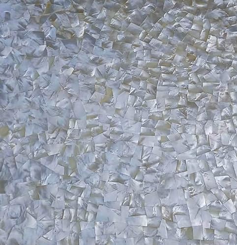 54 x 54 Inches Mother of Pearl Gemstones Overlay Work Dining Table Square Shape Marble Lawn Table from Indian Art and Crafts