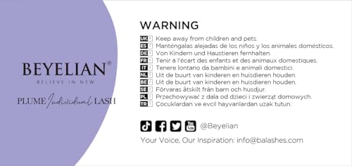 DIY Eyelash Extension,Cluster Lashes Individual False Eyelashes Extension Natural Look Reusable Glue Bonded Black Super Thin Band 48 Lash Clusters by BEYELIAN (Style3 0.07 12mm Black Band)