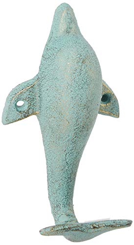 Abbott Collection 27-IRON AGE/358 Dolphin Wall Hook
