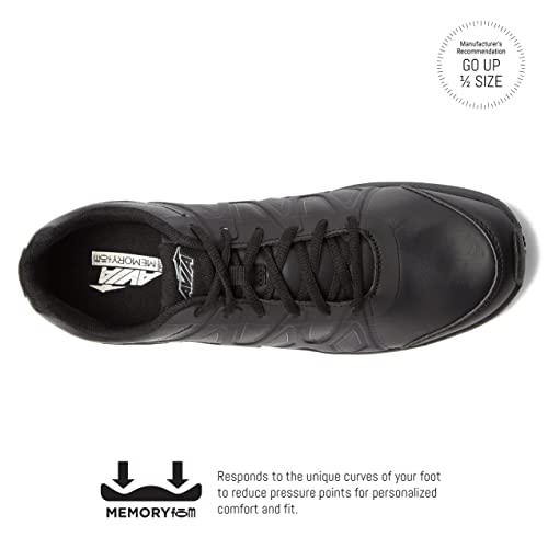 Avia Avi-Skill Non Slip Shoes for Men – Men's Work & Safety Footwear - Black, 10.5 Medium