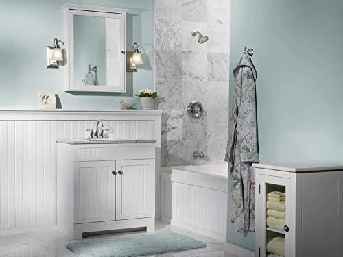 Banbury Tub / Shower Lever Handle, Spout + Showerhead, Chrome