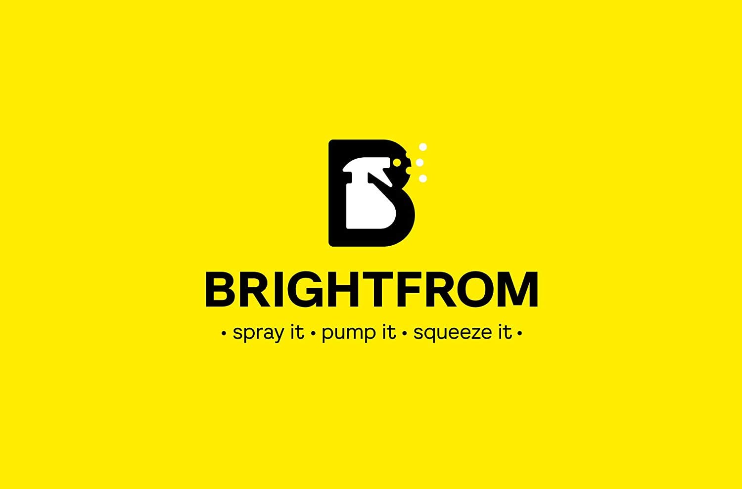 BRIGHTFROM Universal Dispensing Pump, Perfect for Shampoo & Conditioner 1 L (33.8 OZ) - Fits Most Bottles or Any Refillable Bottles from 12oz to 33.8oz with 28/410 Neck Size, Black (Pack of 2)