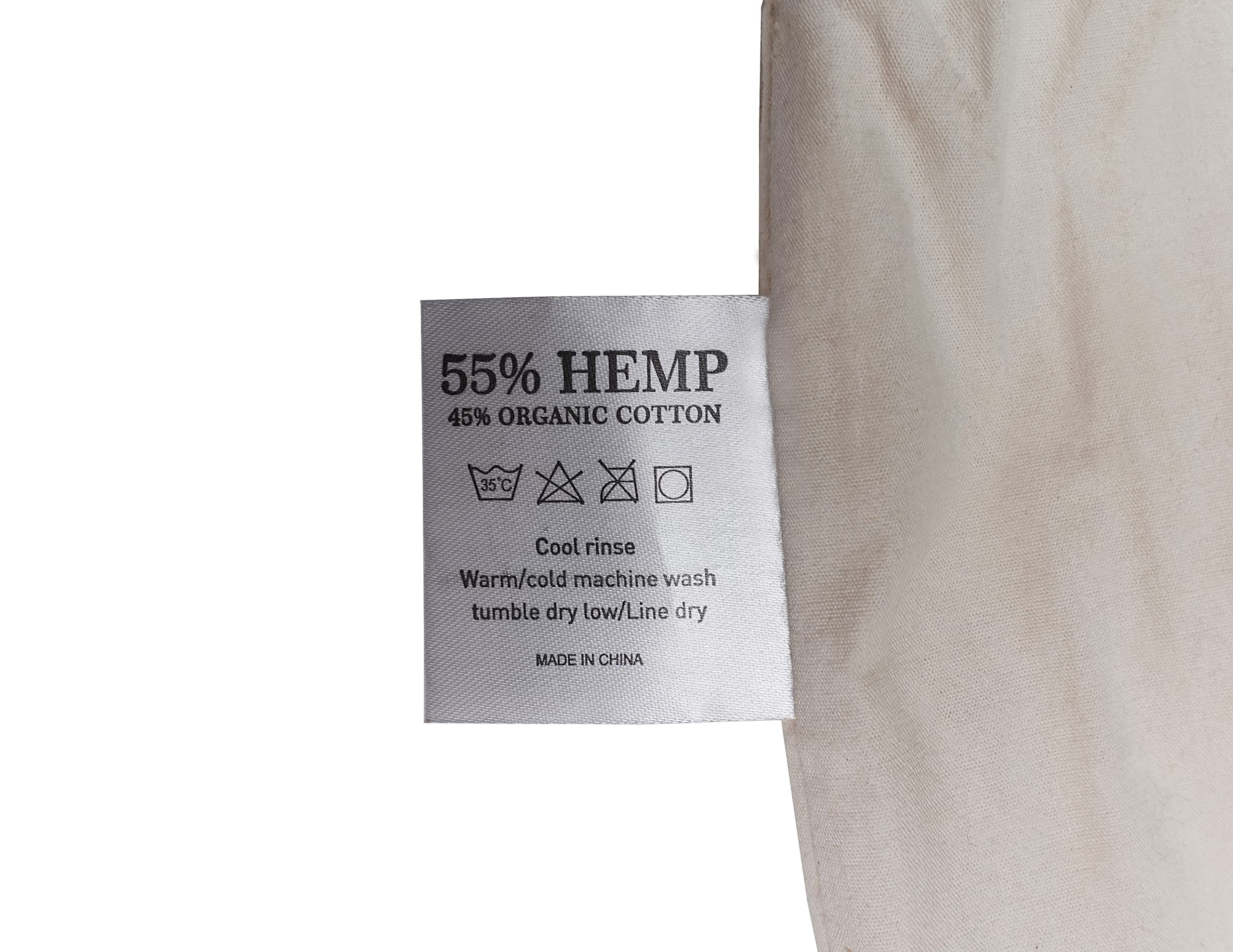 Lukara Hemp Cloth Diaper Inserts - Reusable Cloth Diaper Liners for Children, Hemp Diaper Inserts for All Needs, Fits All Diapers & Absorbent Hemp Inserts for Cloth Diapers, Reusable Diapers (5 Pack)