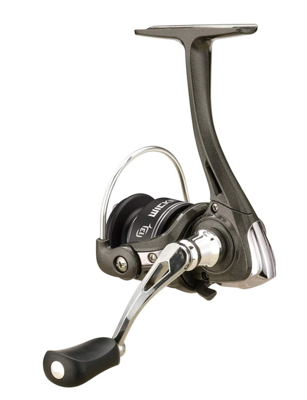 13 FISHING - Wicked Longstem - Ice Fishing Spinning Reel - NWL-CP Grey