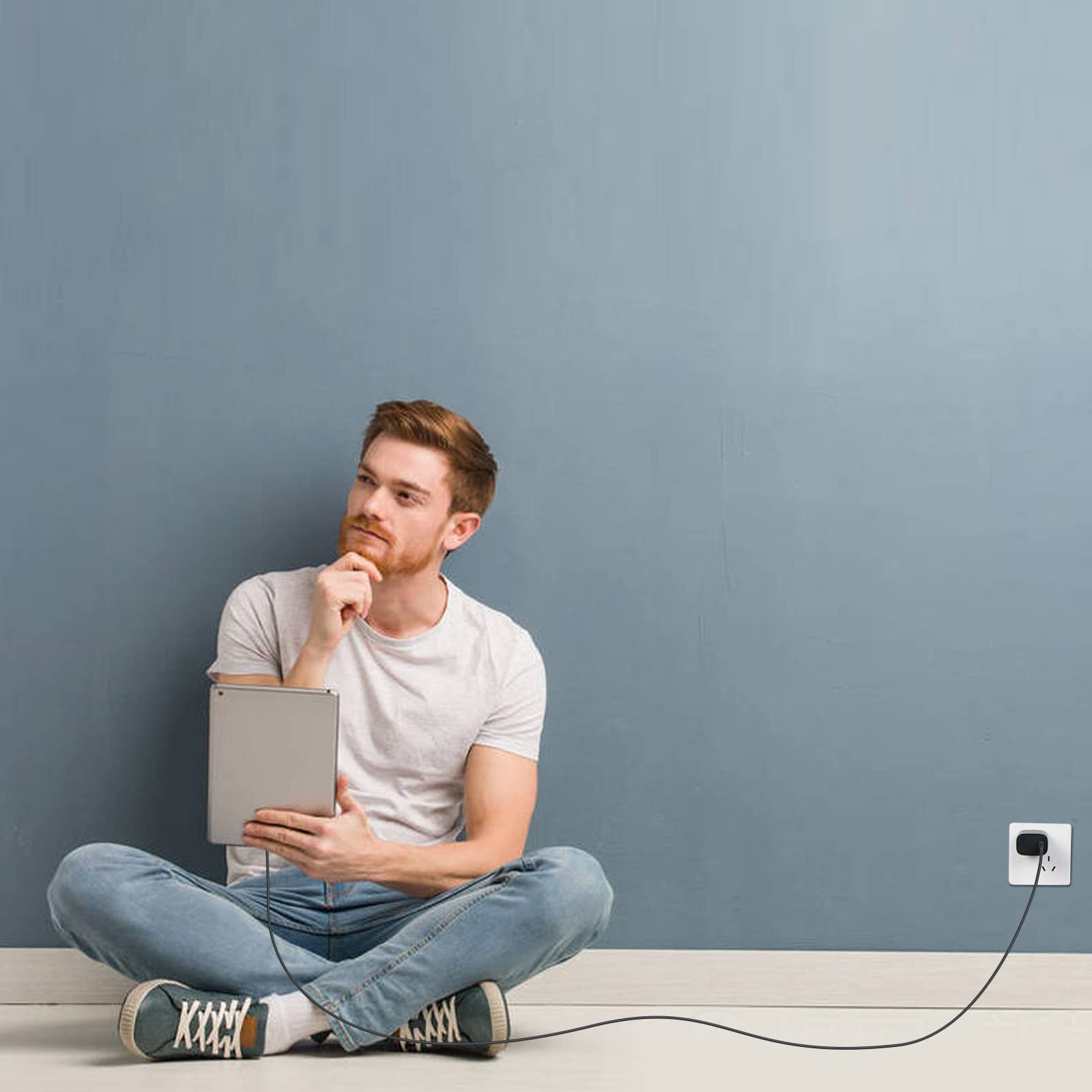10Ft 15W USB-C -C Fast Charger with 10Ft Extra Long Cable for Charging New Fire HD7/7Kid/ 8/8Plus/8 Kids Edition/8 Kids Pro/HD 10/10Plus//10 Kids Pro (2019-2022 Release)
