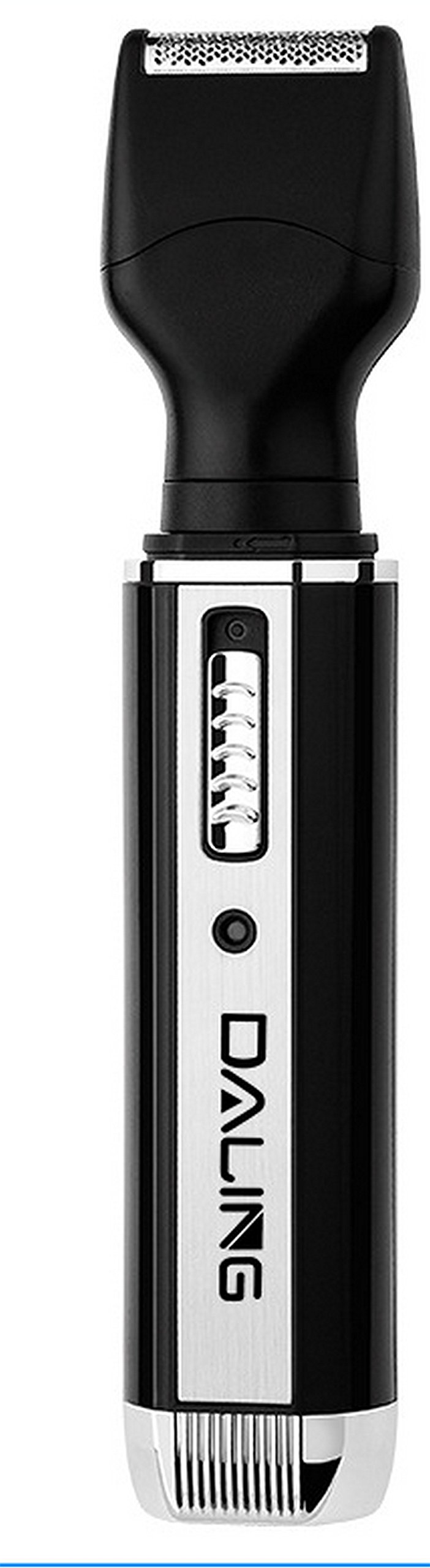 4 in 1 Rechargeable Nose Sideburn Eyebrow Beard Ear Hair Trimmer for Men & Women, Nose Ear Trimmer/Beard Trimmer/Sideburn Trimmer/Eyebrow Trimmer (Black)