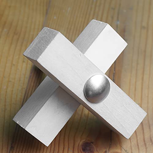 Abimars Stainless Carriage Bolt 5/16"-18 x1", Cup Square Carriage Bolt & Nut & Washers (Pack of 10)